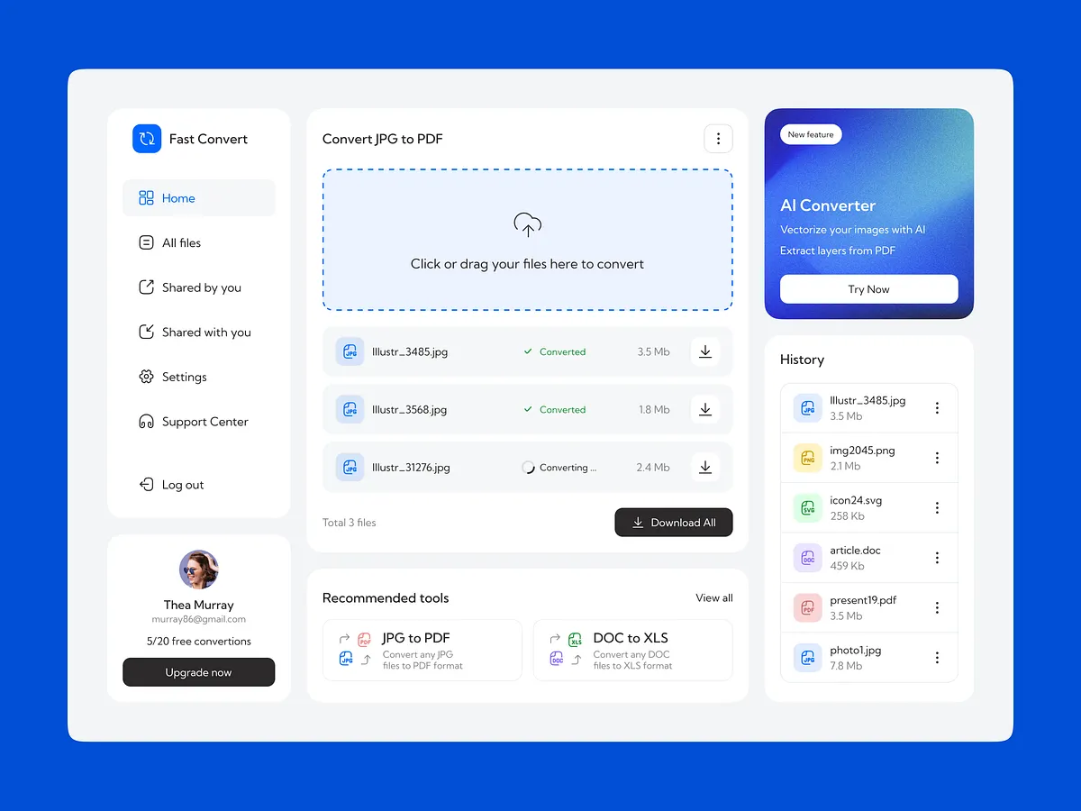 Browse thousands of File Converter App images for design inspiration ...