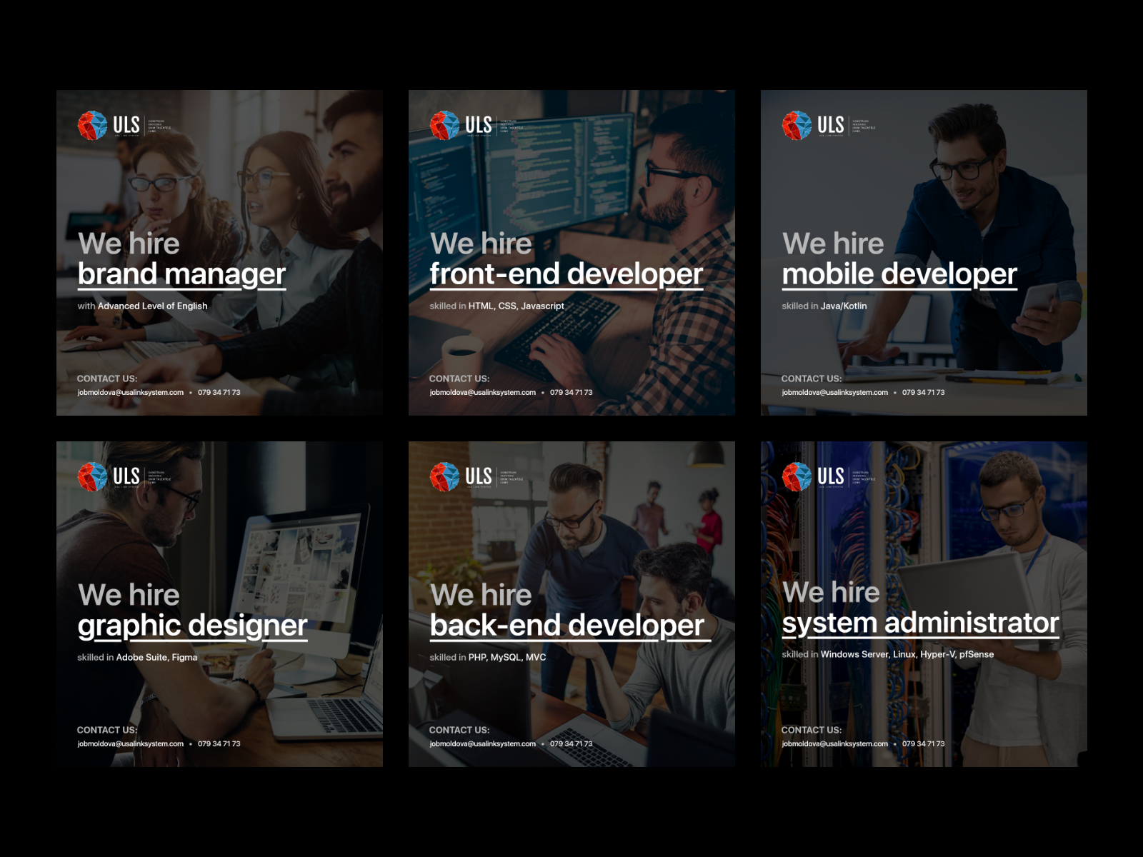 Job vacancies - Social media post design by Rima Maidaniuc on Dribbble
