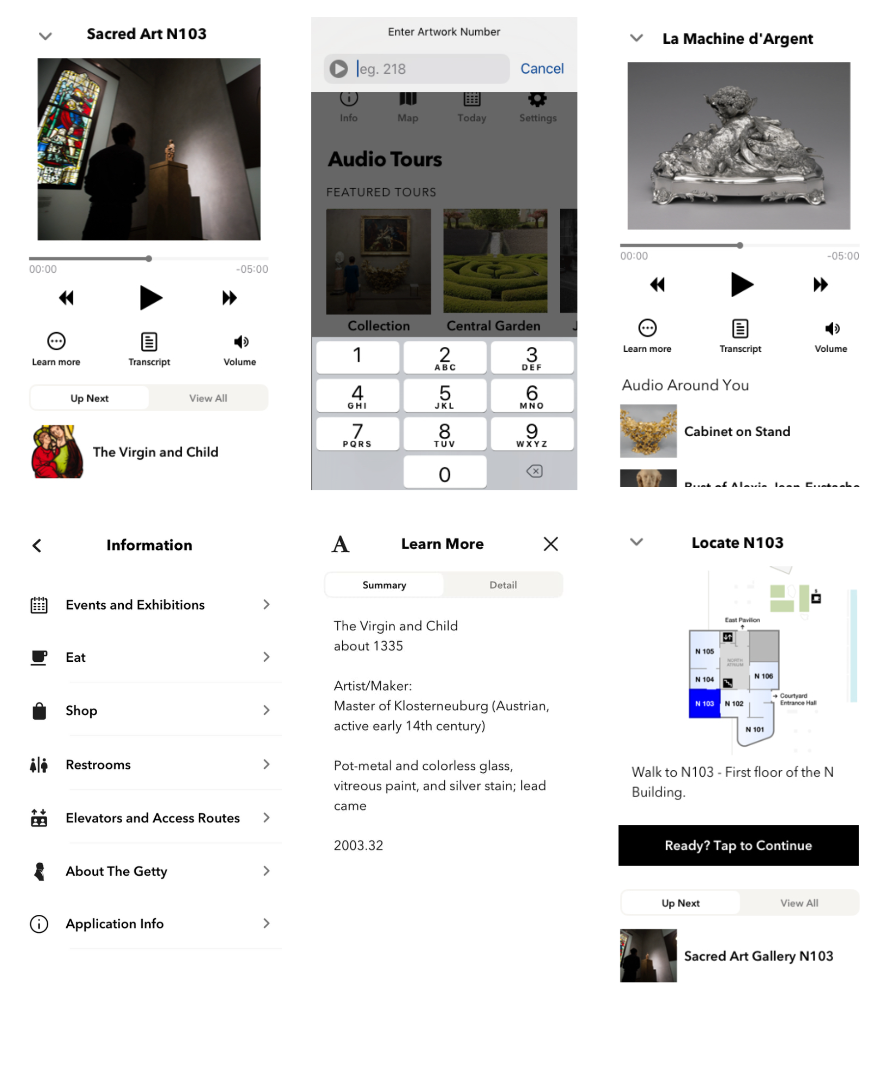 Museum Audio Guide - App Design by Sara Cannon on Dribbble