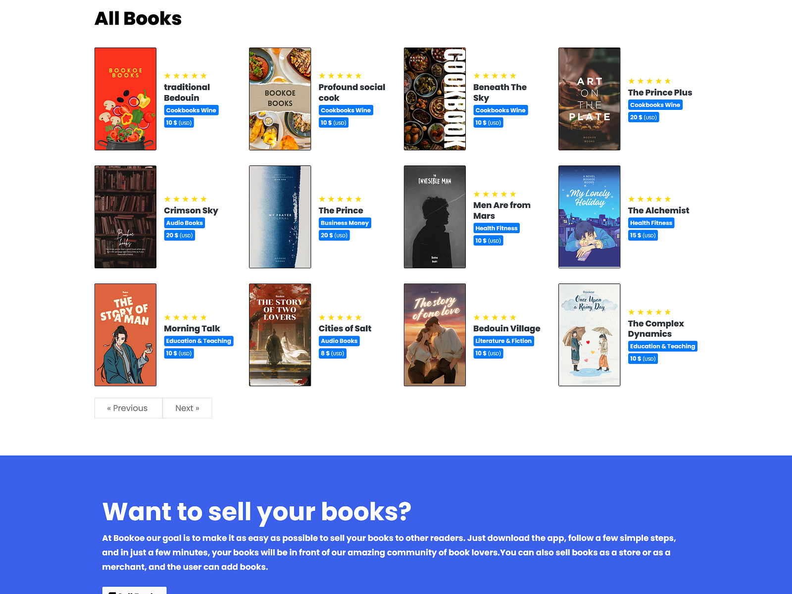 Bookoe - BookStore Script System with website by Meteors on Dribbble