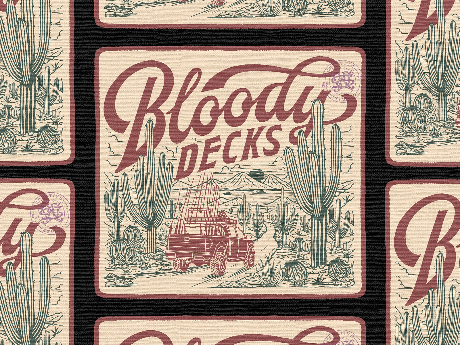 Bloody Decks by Wak Jay Creative Studio on Dribbble