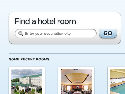 Find a hotel room by Kevin Burg on Dribbble