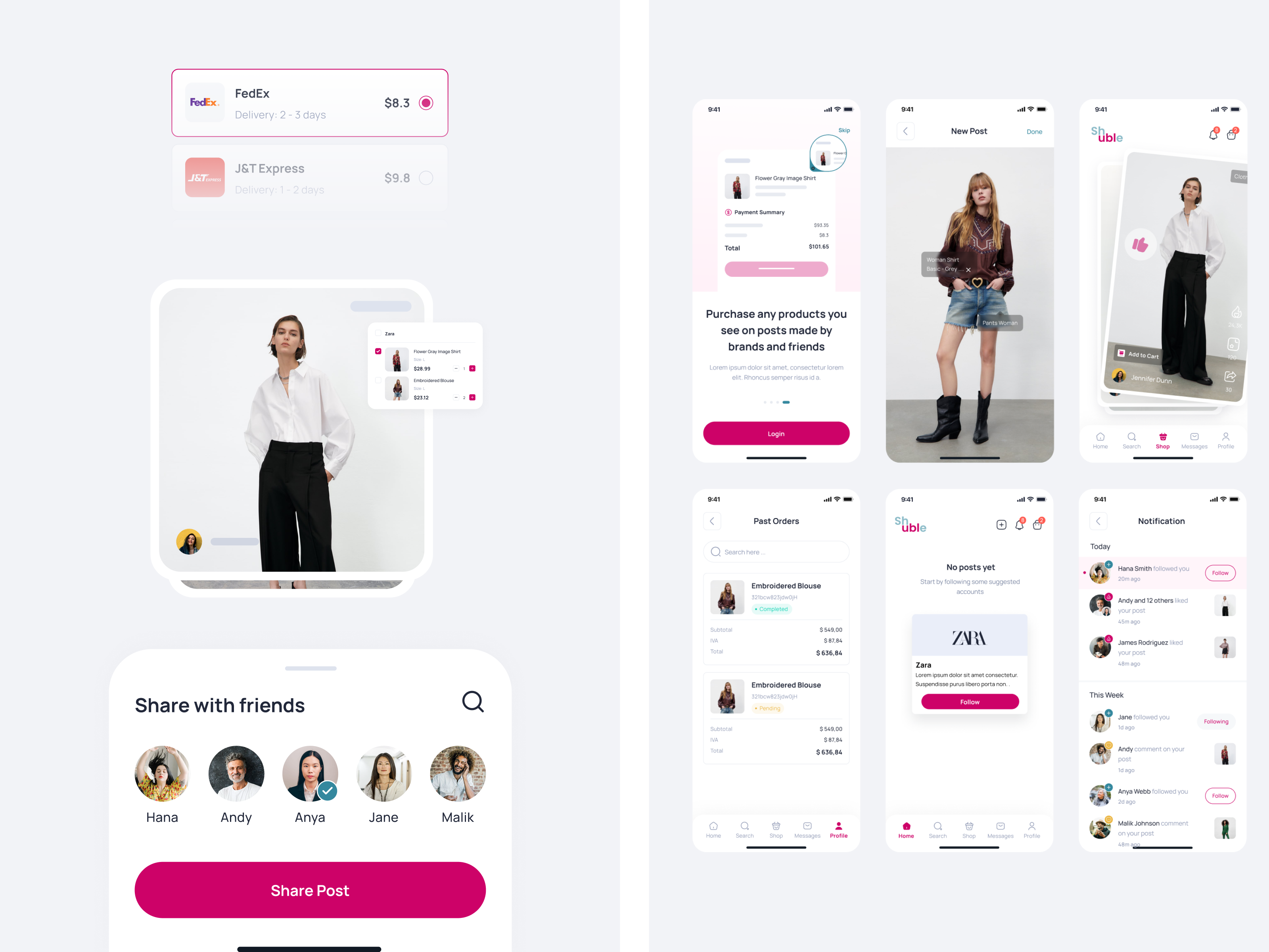 Shuble - Fashion Ecommerce App by Dipa Product for Dipa Inhouse on Dribbble