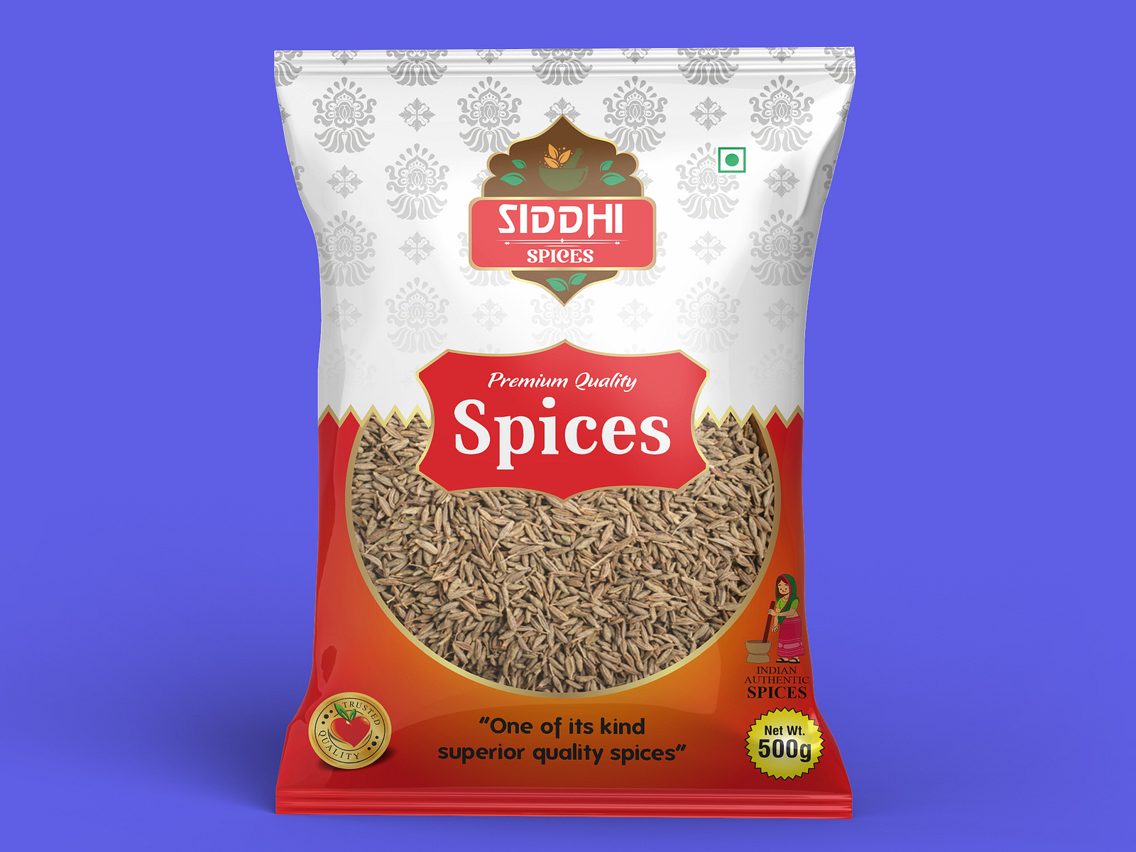 Common Spices pouch Design by eCare Packaging on Dribbble