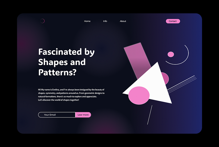 Fascinated by Shapes and Patterns? by Evelina Proskuriakova on Dribbble