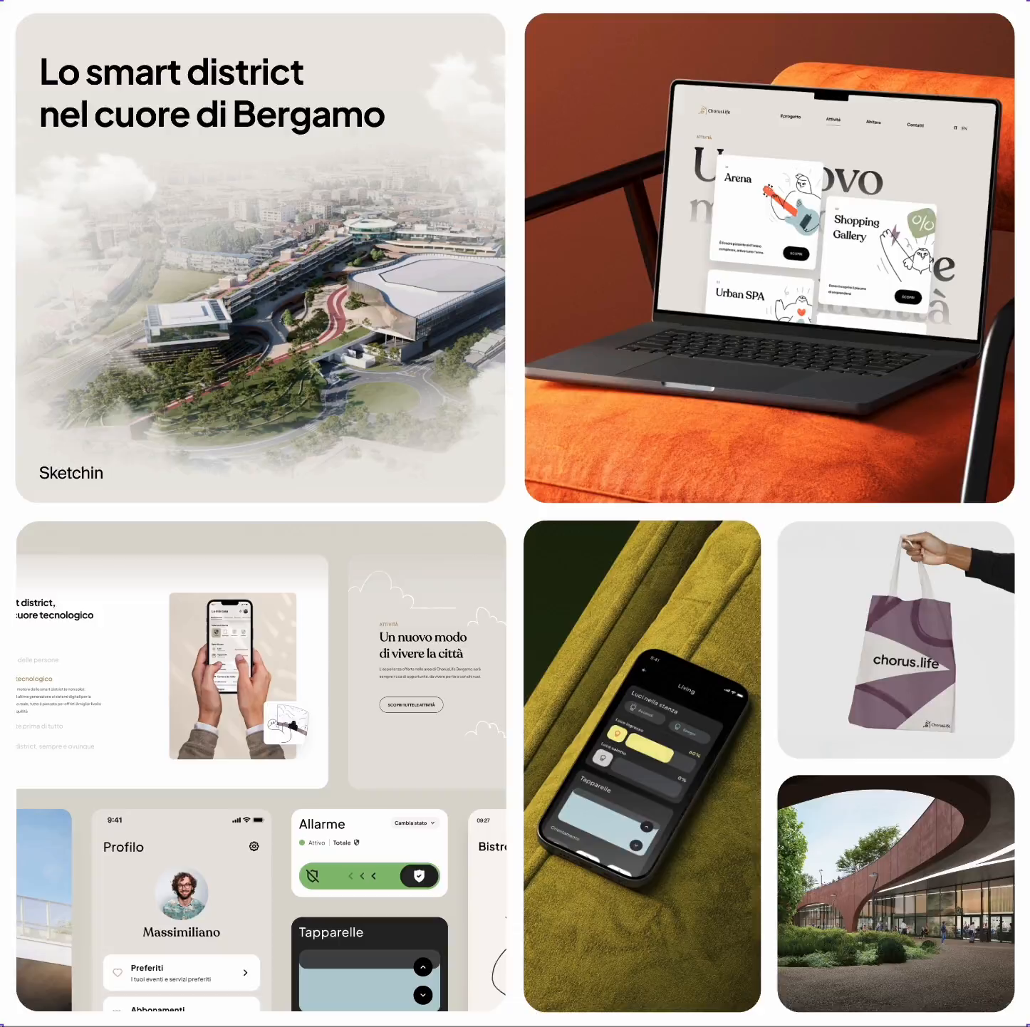 Chorus Life : Branding and Digital Design by Domenico Scagliusi on Dribbble