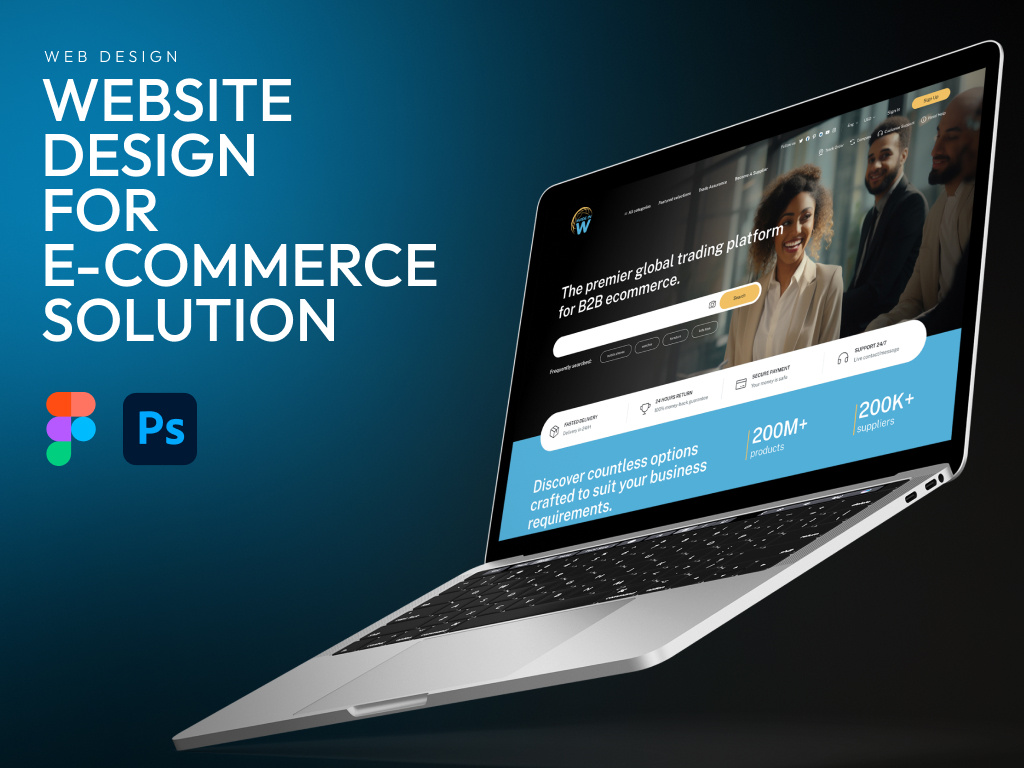 Web Design For E-Commerce by Rizwan Haider on Dribbble