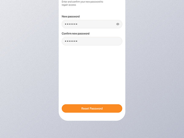 Change Password Mobile App Ui by UI Ants on Dribbble