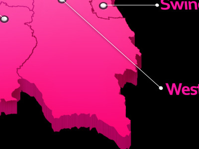 Hot Pink Map by Luke Beard on Dribbble