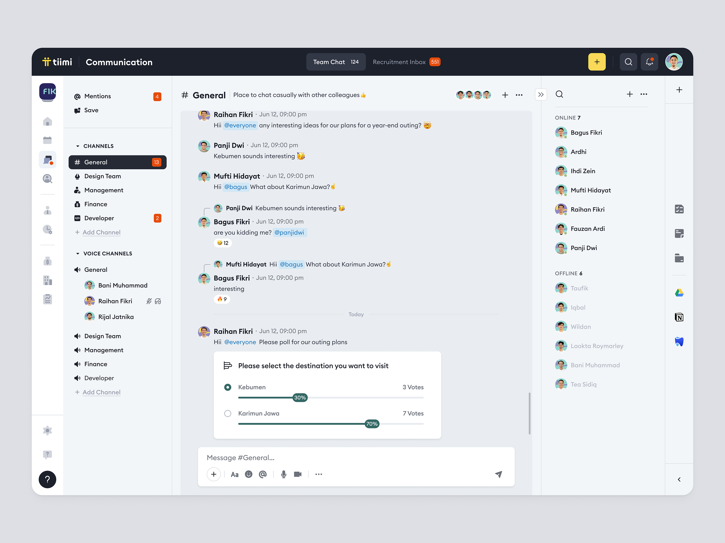 Tiimi: Team Communication Platform for SaaS HR Management by Bagus ...