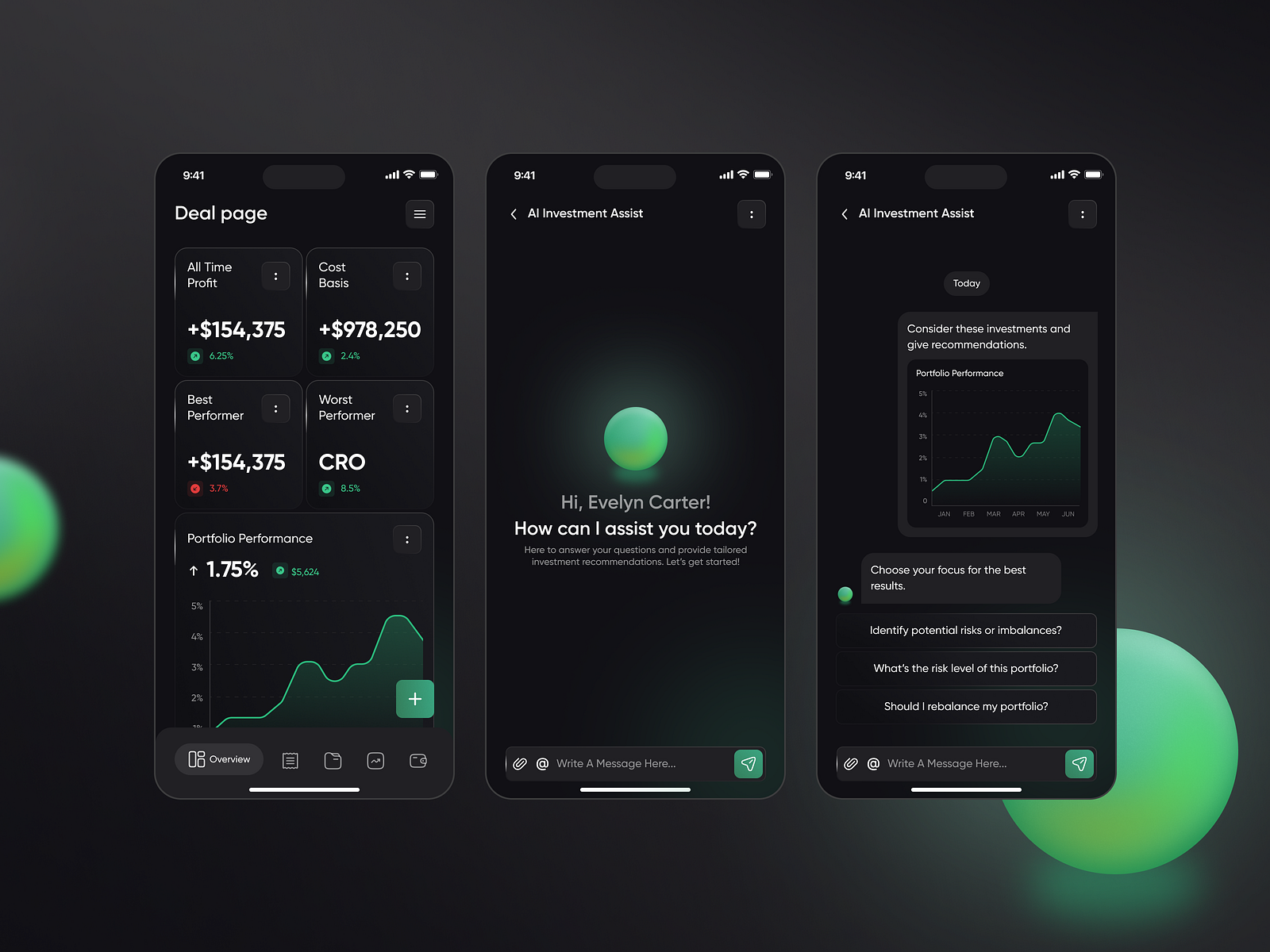 AI-Enhanced Wealth Management Mobile App by ElifTech on Dribbble