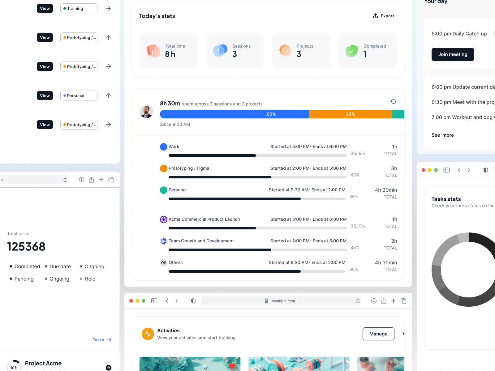 Dashboard For Task Management by Deep S on Dribbble
