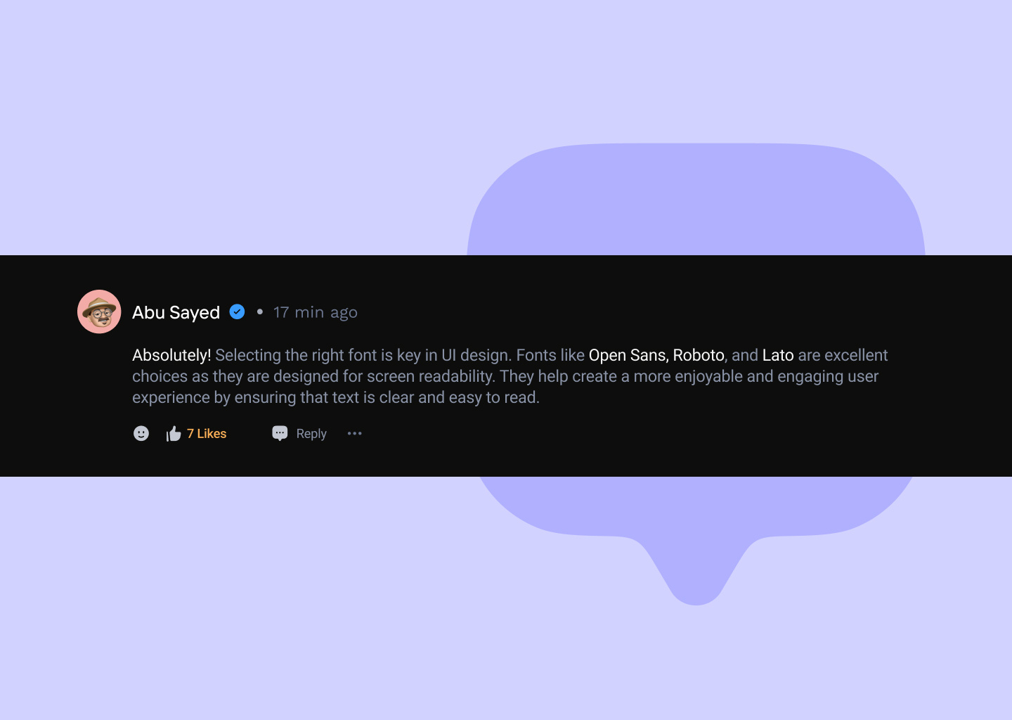 Comment section UI | Dashpro v1 by Jubayr Rahman on Dribbble