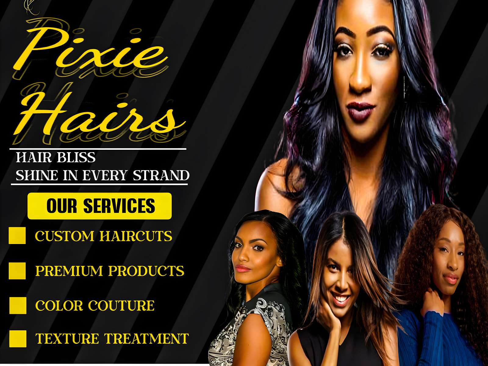 Pixie hairs by Aki Toby on Dribbble