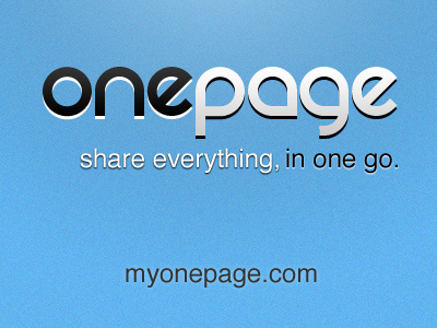 OnePage Logo Tweaks by Joel Gascoigne on Dribbble