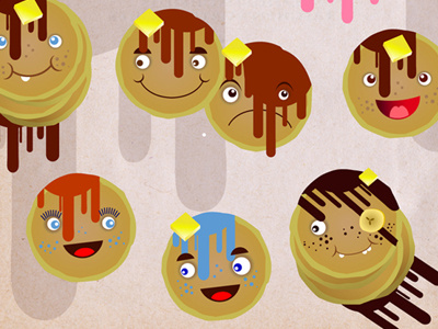 Pancake study by Chad Albers on Dribbble