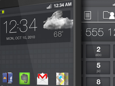 Android UI Concept by Natalie Armendariz on Dribbble