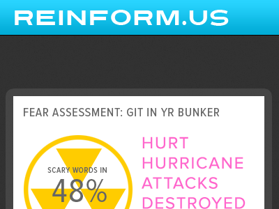 reinform.us with context by Jonas Downey on Dribbble
