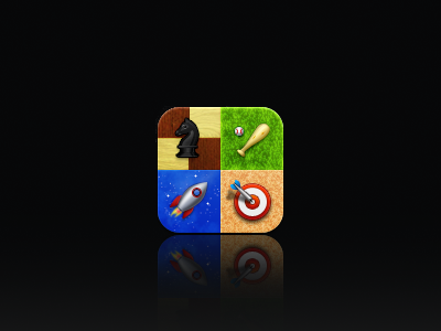 Realistic GameCenter icon by Elias Keppens on Dribbble