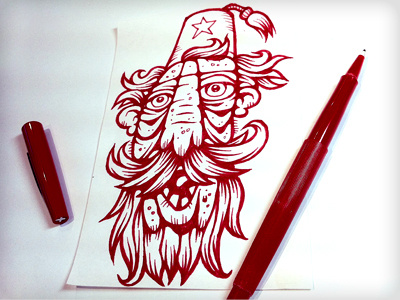 Chez the Fez by Von Glitschka on Dribbble