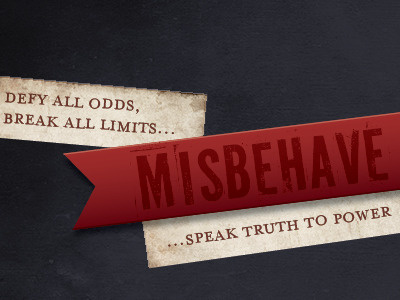 MisBehave Book Cover by Niki Blaker on Dribbble