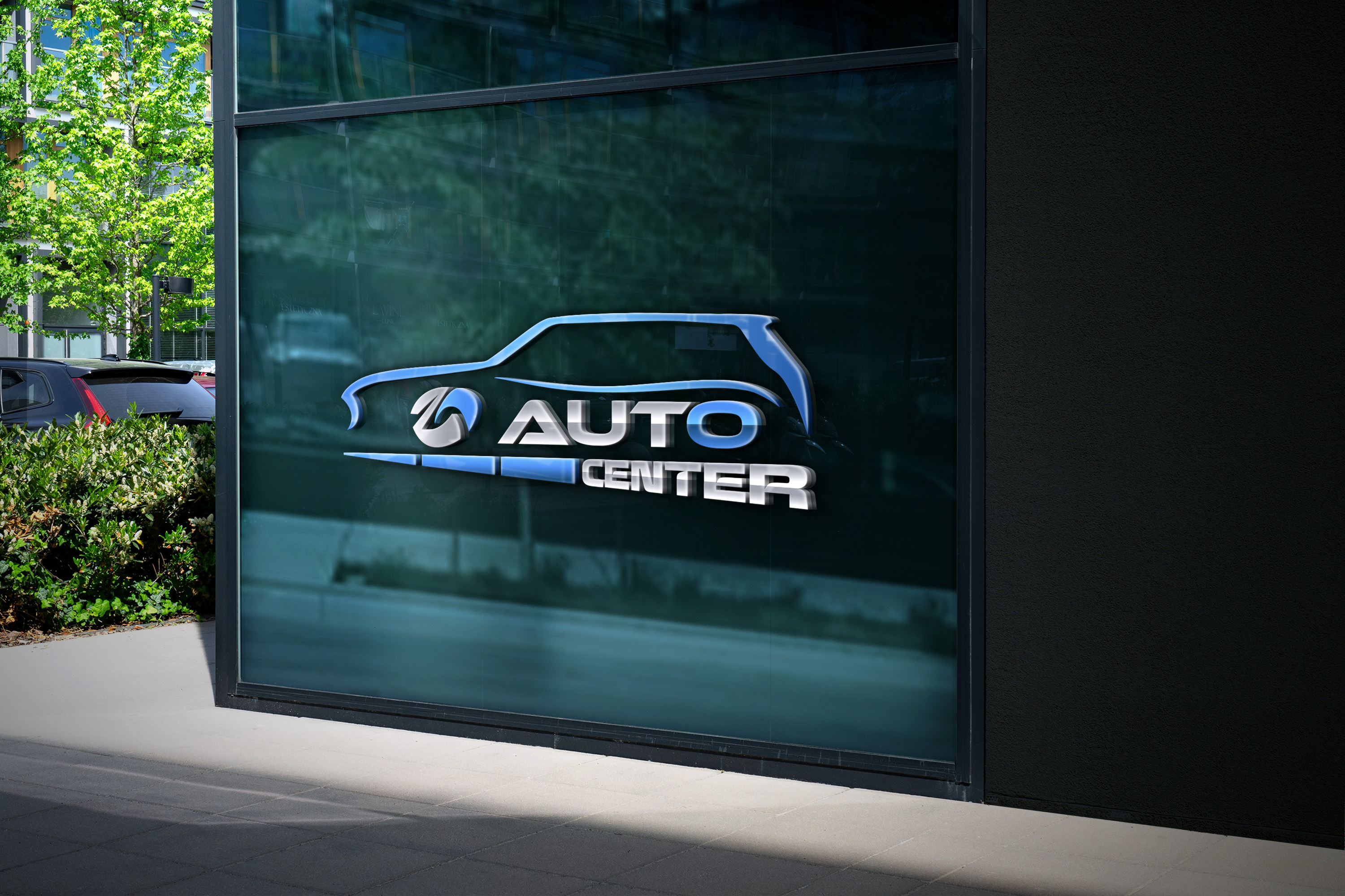 ZA Auto Center; Automotor logo by SKY logo on Dribbble