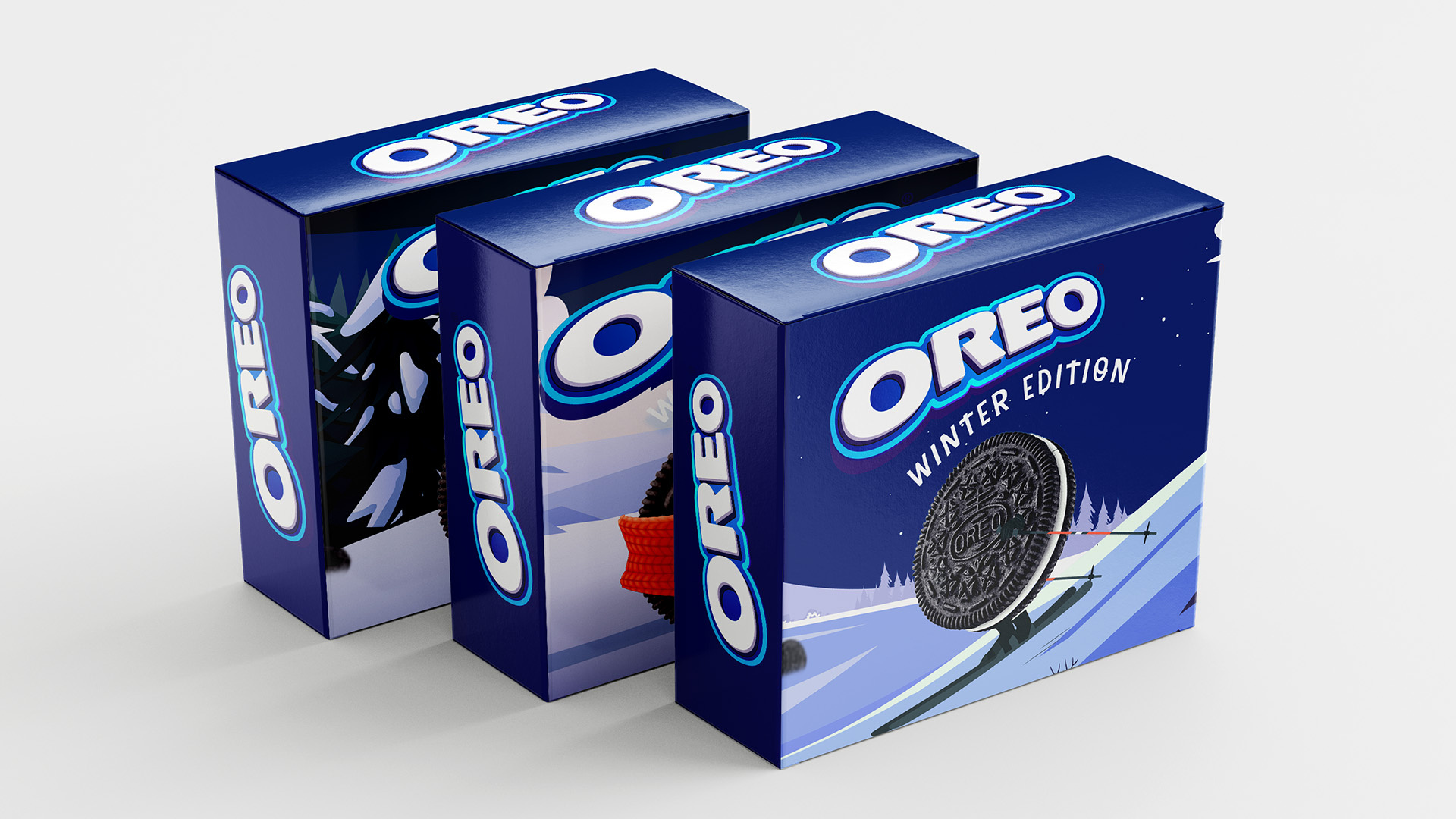 Packaging for Oreo | Design by Marta Wasilewska on Dribbble