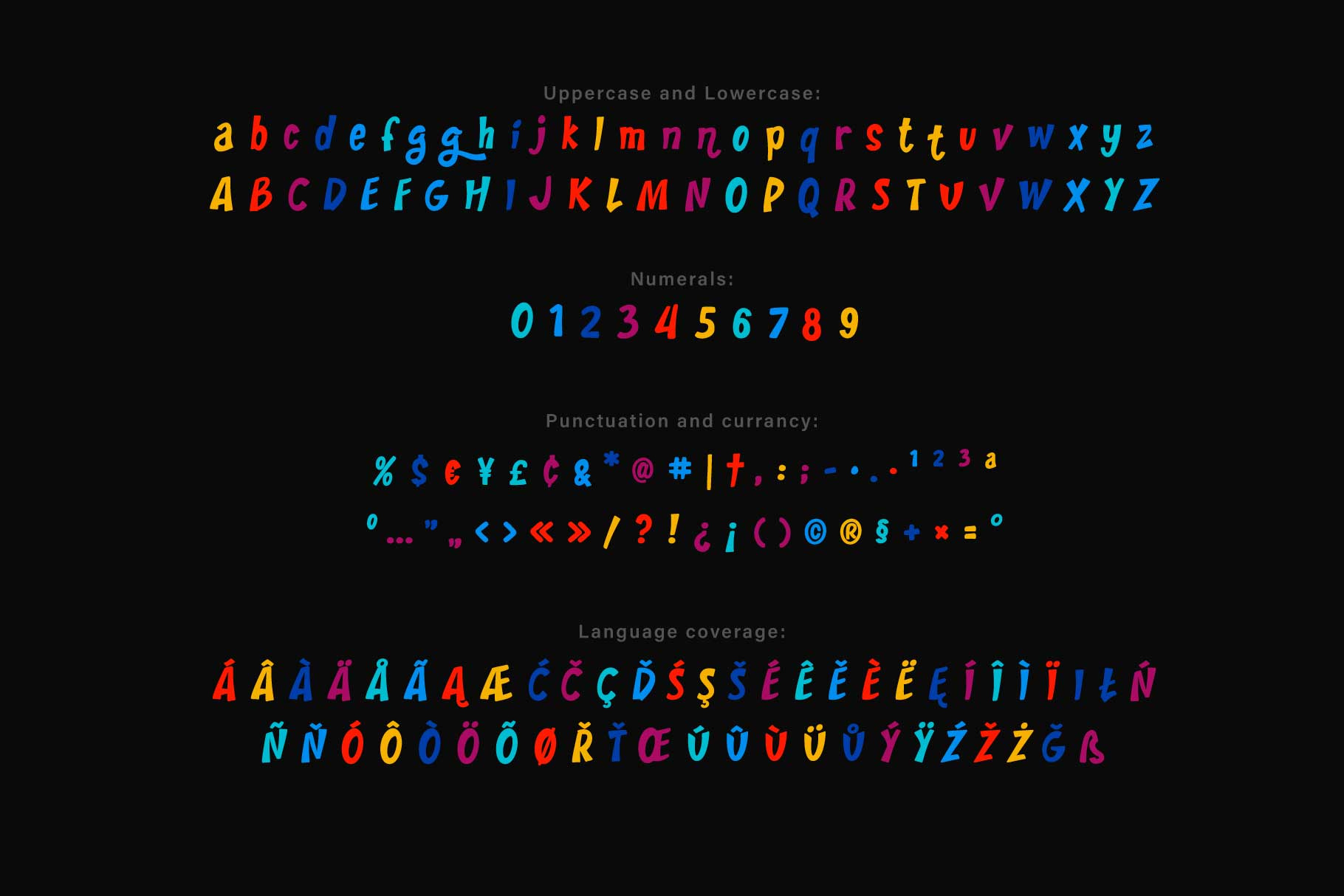 Kid Fun Font by Yehor on Dribbble