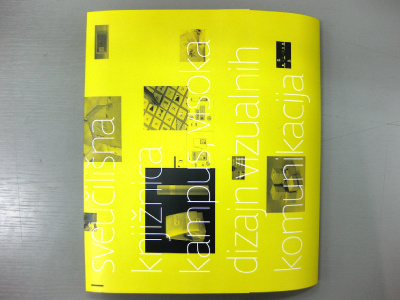 Department for design of visual communication brochure -back by Sandro ...