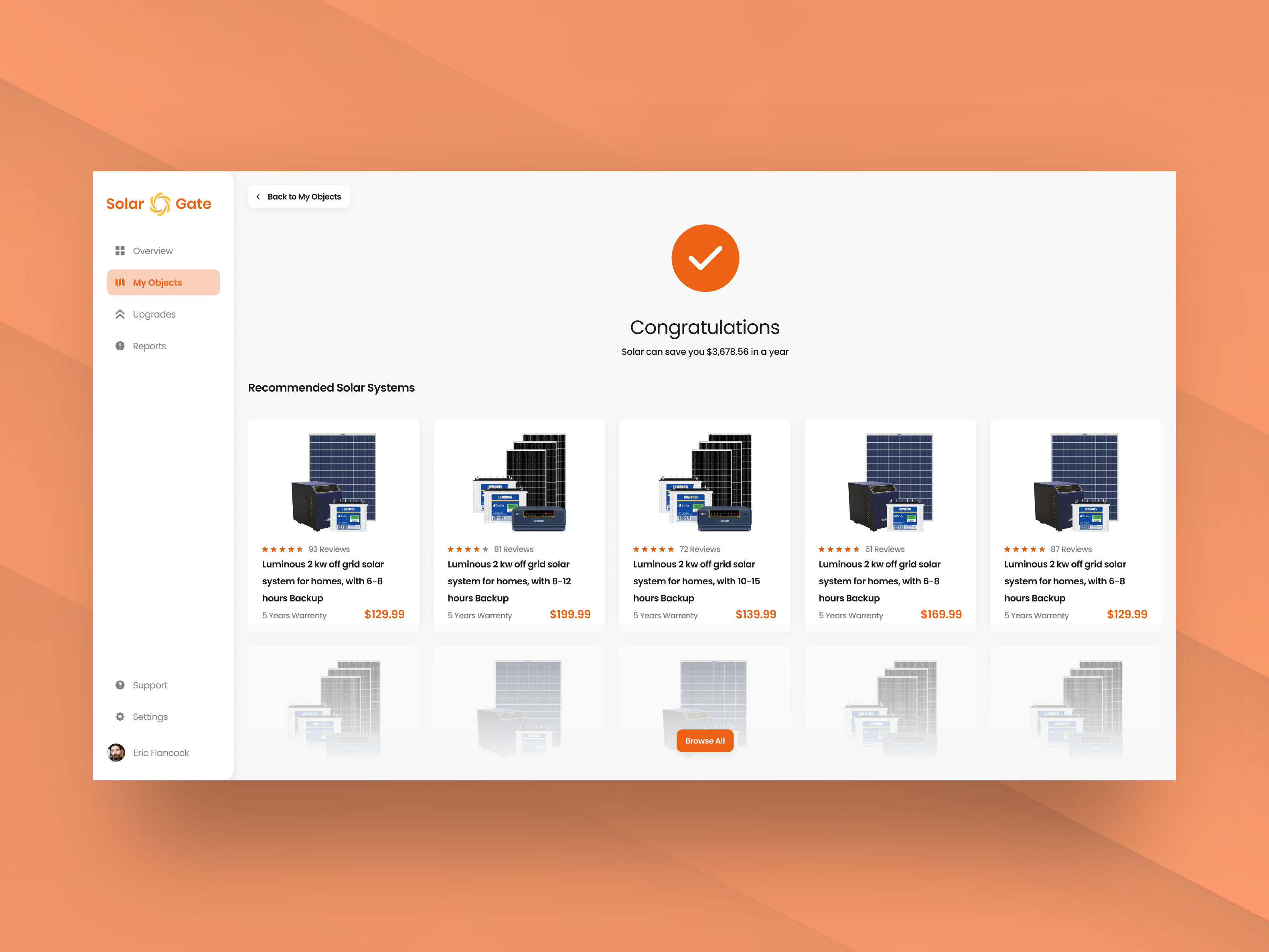 Solar Gate - Investing UI UX Dashboard Design by Extej UI UX Design ...