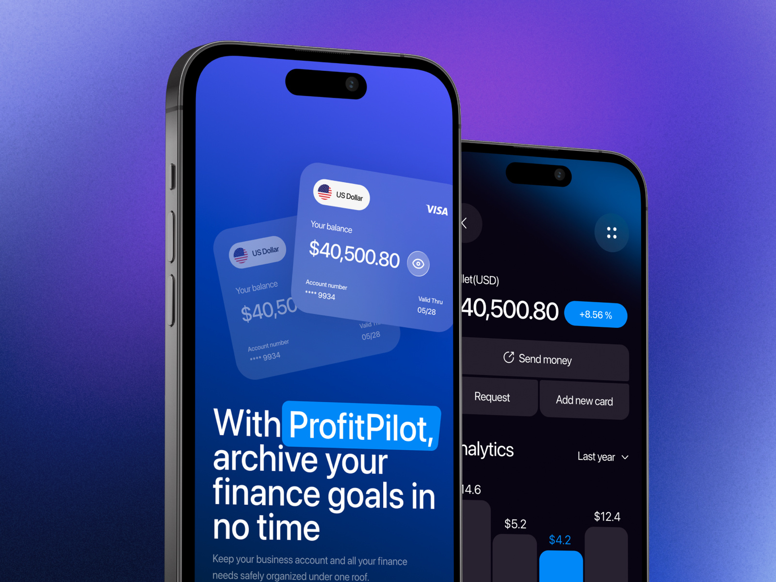 Investment Mobile App by Roohi Koohi on Dribbble