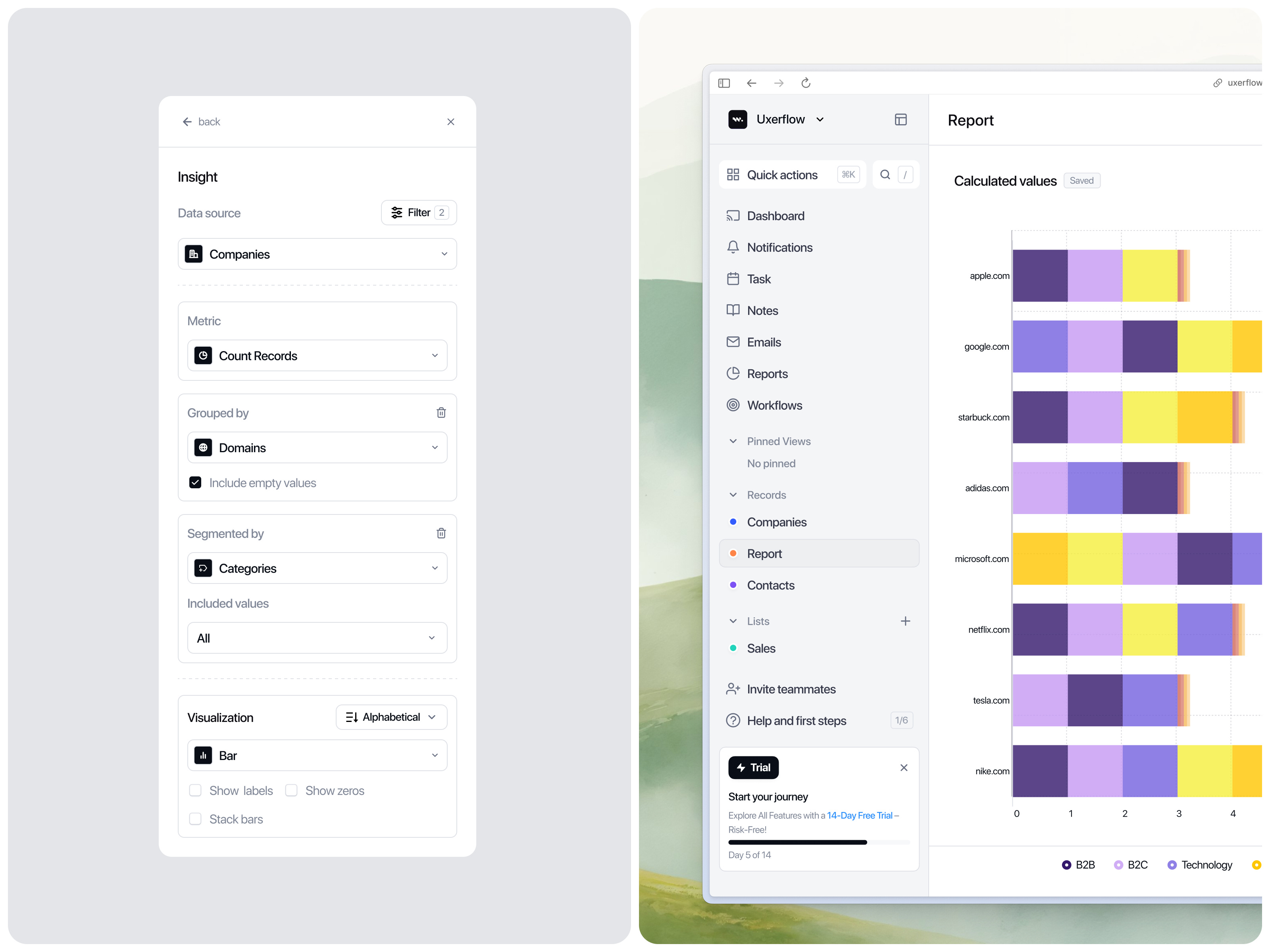 Datahub - Report by Barly Design for Uxerflow on Dribbble