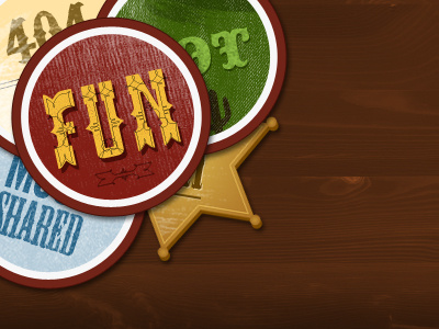 Fun Badge by Robin Clediere on Dribbble