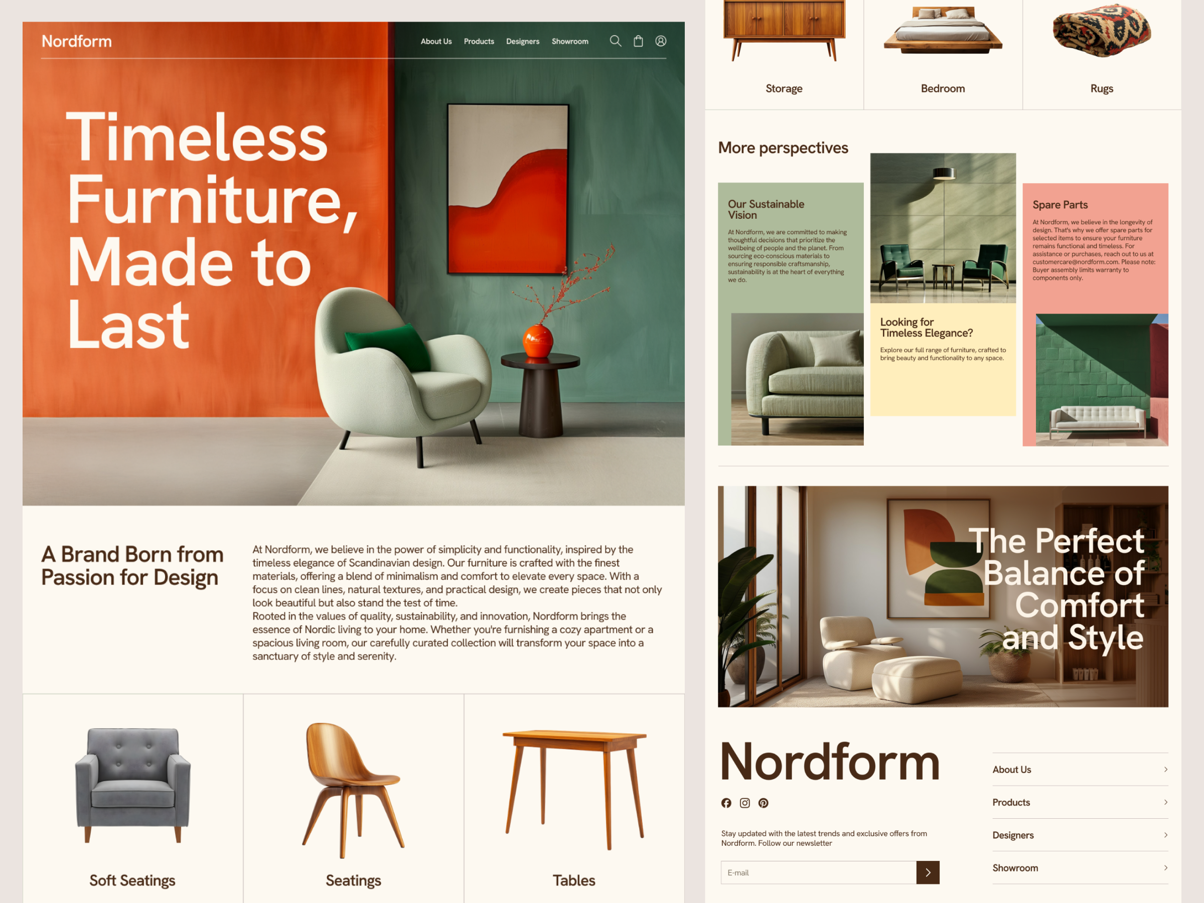 Furniture E-Commerce Website Design by Lumios Digital on Dribbble