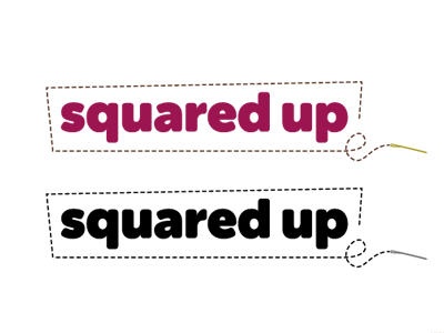 Squared Up Logo Alternate Version by Erin Lynch on Dribbble