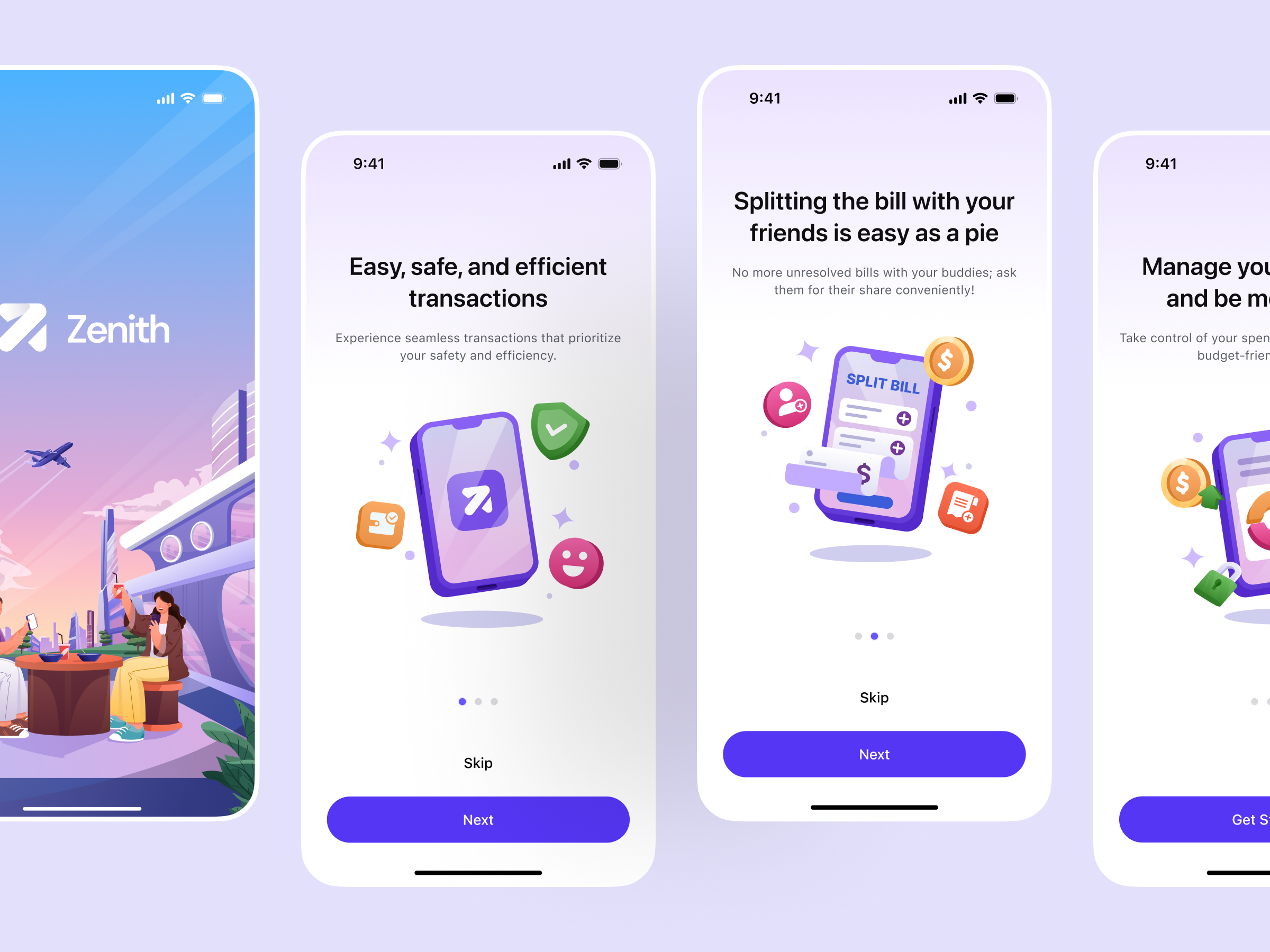 Zenith - Digital Payment SuperApp Animation 💸 by Orely on Dribbble