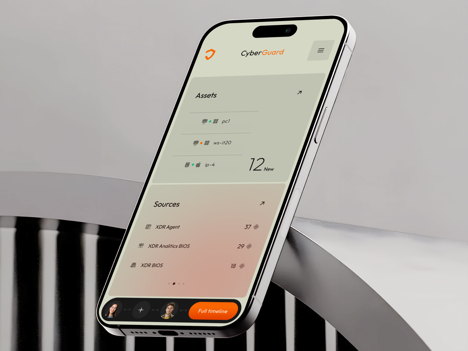 CyberGuard Mobile App - Cybersecurity Dashboard by Jack R. for ...
