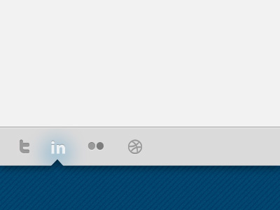 Footer Icons by Justin Allen on Dribbble