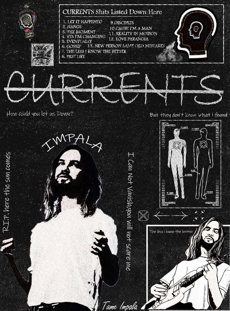 Tame Impala current album by Vinayak Mishra on Dribbble