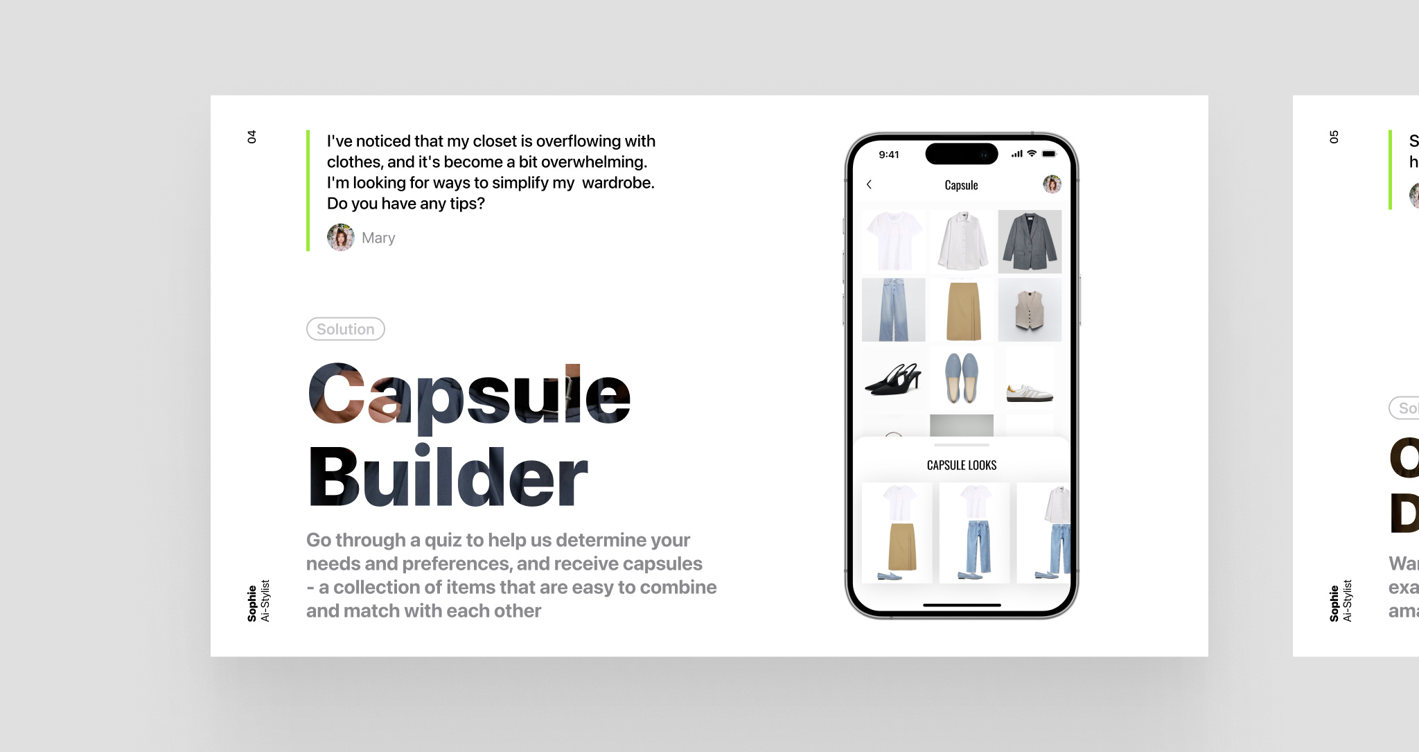Pitch Deck - Sophie by Roman Jukov on Dribbble