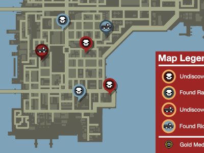 Interactive Map by pei on Dribbble