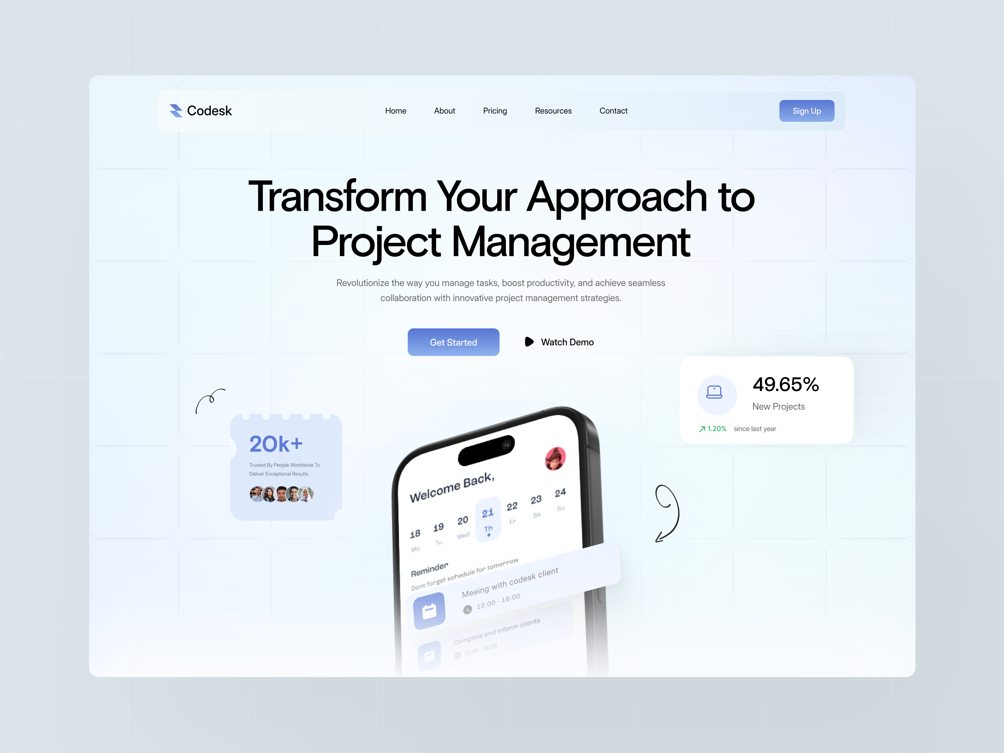 Codesk - Project Management CRM Platform by Ofspace UX/UI on Dribbble