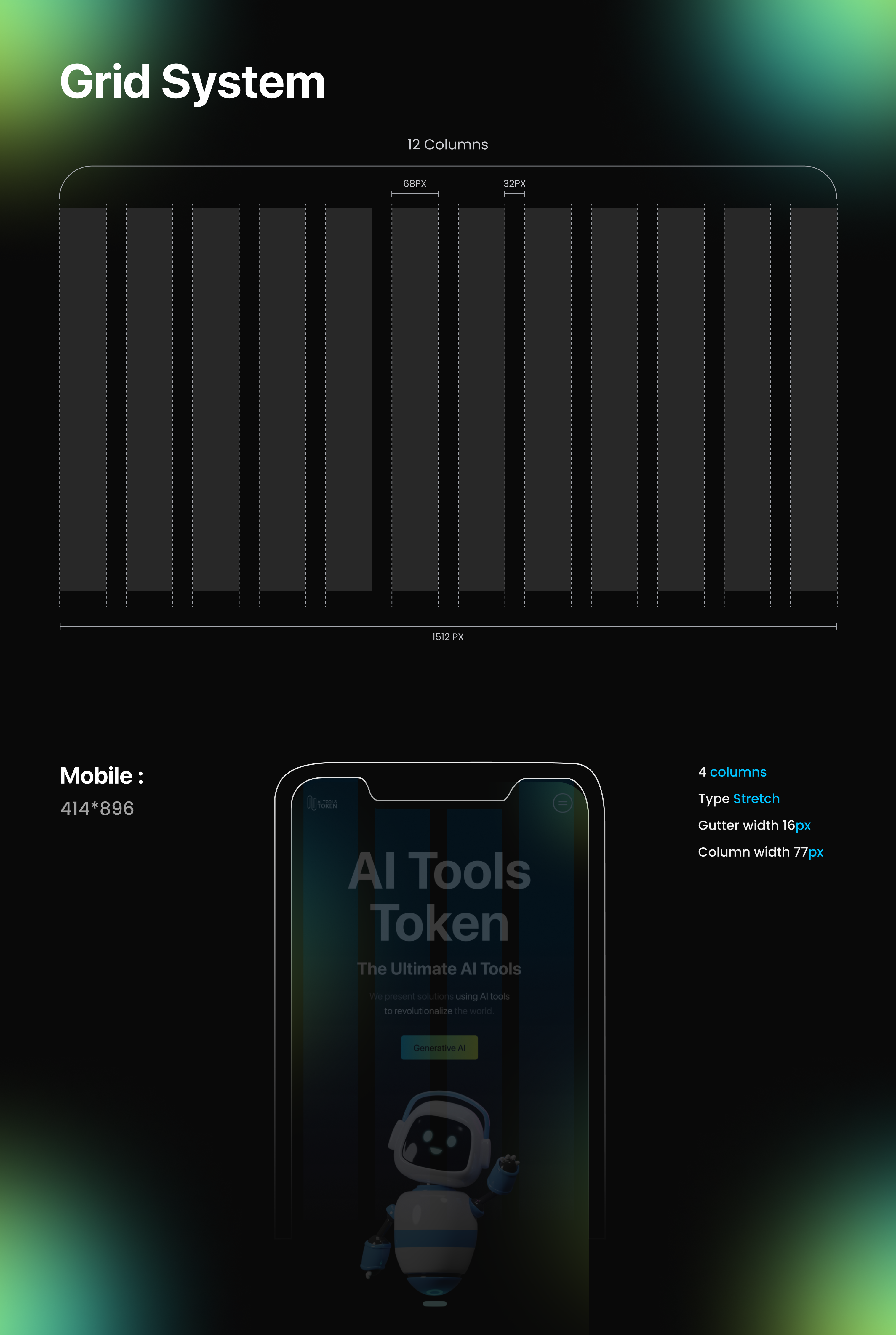 AI Tools Token - AI Website Design by Alamgir Hossain on Dribbble