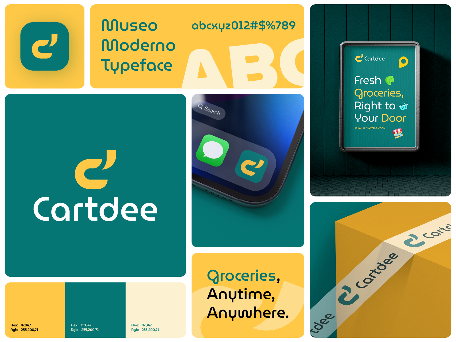 Cartdee - E-commerce Grocery Mart | Logo Design by Technonext Branding ...
