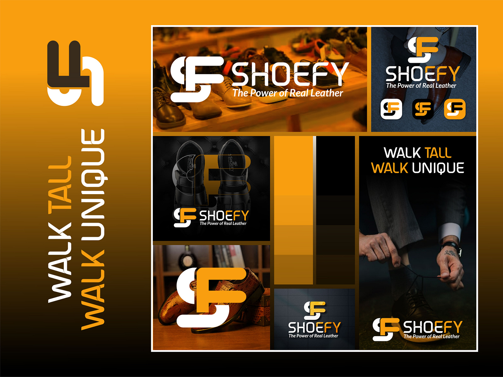 Footwear Logo Design by Md. Junaeid Mia on Dribbble