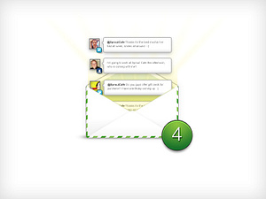 Incoming Messages by Justin W. Siddons on Dribbble