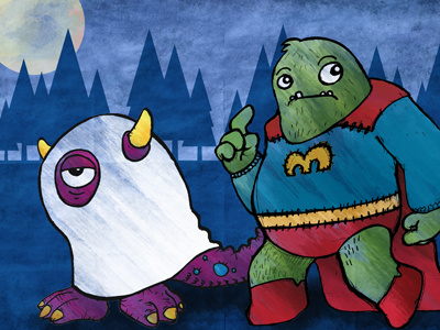 Monster Tricksters by Chad Albers on Dribbble