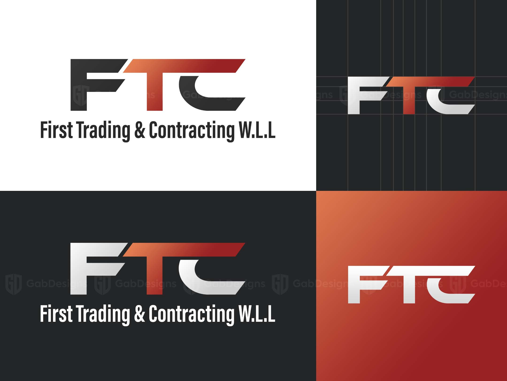 FTC First Trading & Contracting Logo Design by Gabriel San Miguel on ...