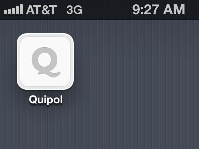 Quipol Web Clip Icon by Nathan Sinsabaugh on Dribbble