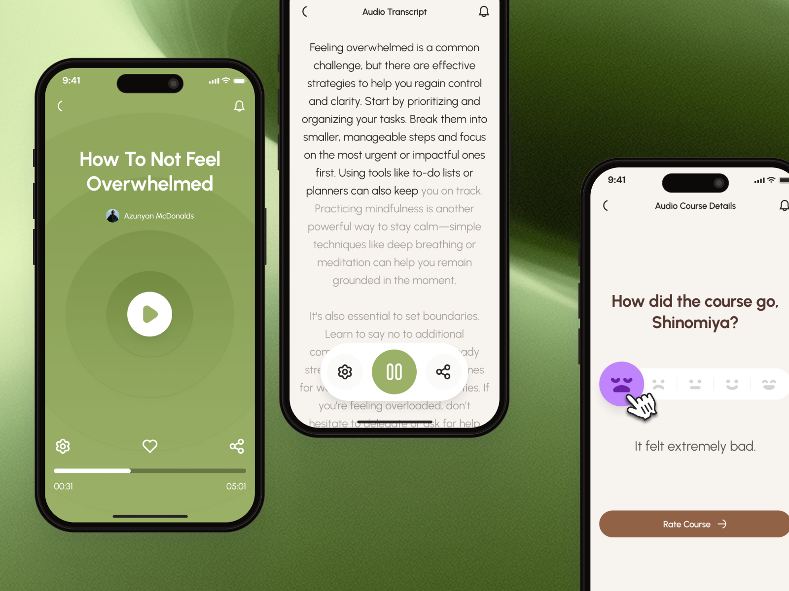 freud v2: AI Mental Health Companion App - Assistant Reply UI by ...
